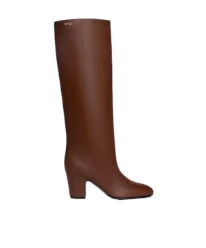 Celine Iconic High Boot In Calfskin