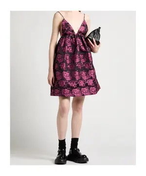 GANNI Floral Pattern Dress