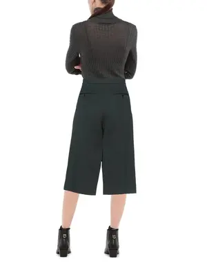 Saint Laurent Solid Color Wool Casual Pants