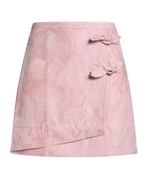 GANNI Bow Jacquard Skirt