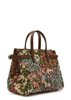Valentino Garavani Antibes Small Floral-jacquard Tote Bag
