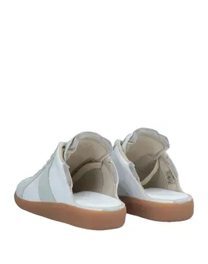 MAISON MARGIELA Two-tone Leather Mules And Clogs