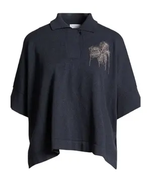 Brunello Cucinelli Cashmere Embroidered Polo