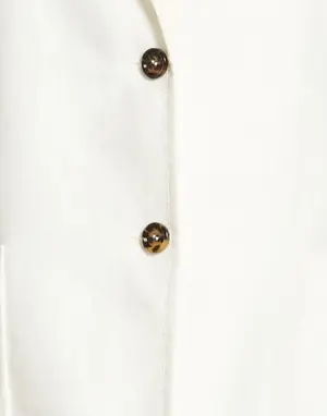 Max Mara Single-breasted Linen Blazer