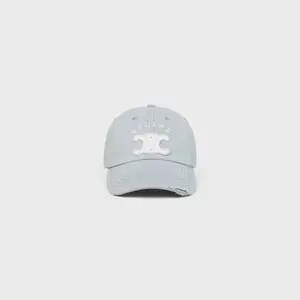 Celine Vivienne Cap In Light Cotton Gabardine