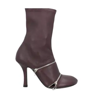 Burberry Leather Sock Ankle Boots