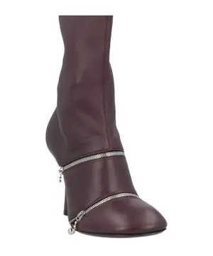Burberry Leather Sock Ankle Boots