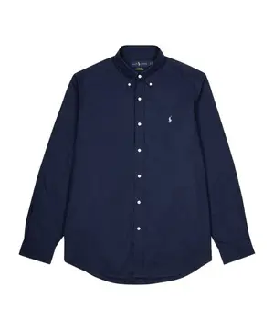 Polo Ralph Lauren Custom Cotton-poplin Shirt - Black