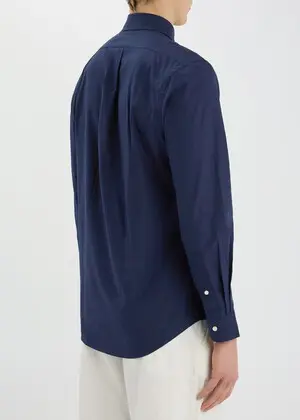 Polo Ralph Lauren Custom Cotton-poplin Shirt - Black