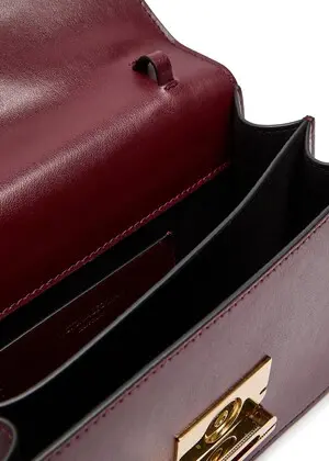 Victoria Beckham Dorian Mini Grained-leather Top Handle Bag