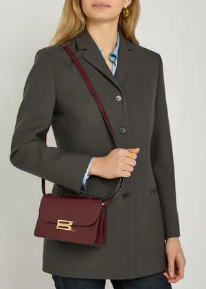 Victoria Beckham Dorian Mini Grained-leather Top Handle Bag