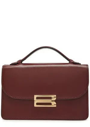 Victoria Beckham Dorian Mini Grained-leather Top Handle Bag
