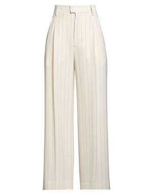 Isabel Marant Étoile High-waisted Striped Wide-leg Trousers