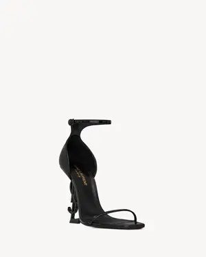 Saint Laurent Opyum 110mm Patent Leather Sandals