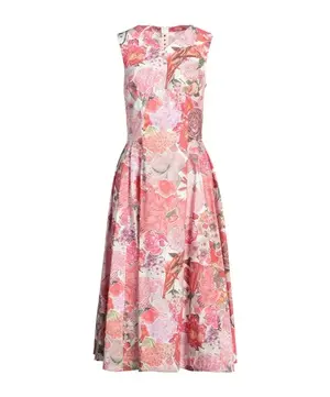 MARNI Sleeveless V-neck Floral Dress