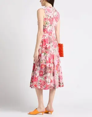 Marni Sleeveless V-neck Floral Dress