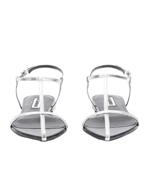 JIL SANDER Pointed-toe Caged Sandals