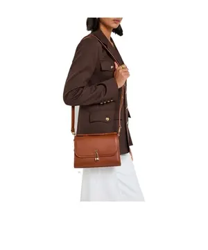 Gabriela Hearst Small Leather Top Handle Bag