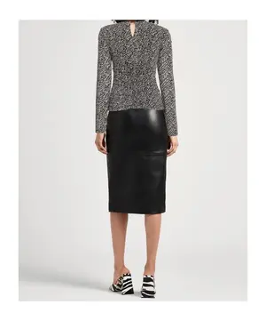 Isabel Marant Étoile Pleated Design Long Sleeve Top - Black
