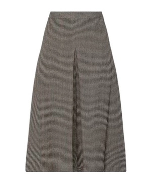 MAISON MARGIELA Plaid Midi Skirt
