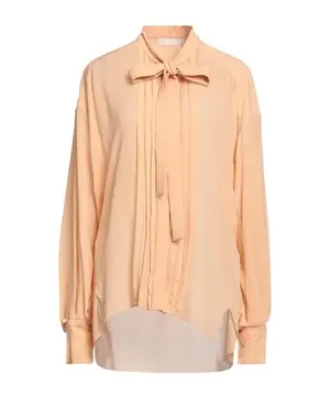 Chloé Crepe Bow Shirt