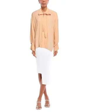 Chloé Crepe Bow Shirt