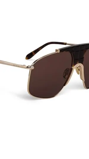 Alaïa Aviator Sunglasses - Gold/brown