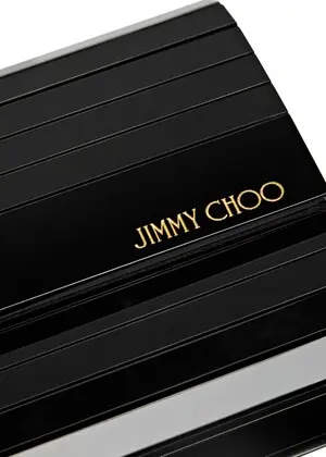 JIMMY CHOO Sweetie Acrylic Clutch With Chain Strap