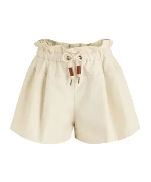MONCLER Canvas Trim Shell Shorts