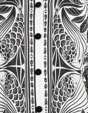 Farm Rio Long-sleeve Printed Shirt