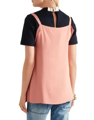 Marni Sleeveless Bow Neck Blouse