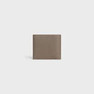 Celine Bi-fold Wallet In Grained Calfskin