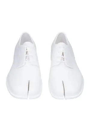 MAISON MARGIELA Round Toe Derby Shoes - White