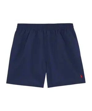 Polo Ralph Lauren Logo-embroidered Shell Swim Shorts - Blue