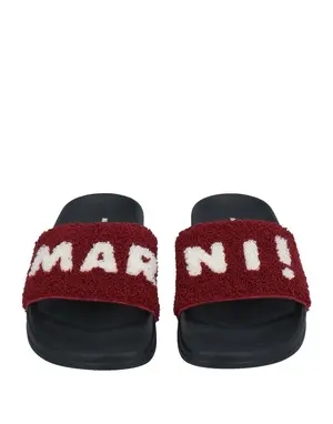 Marni Minimalist Solid Color Slippers