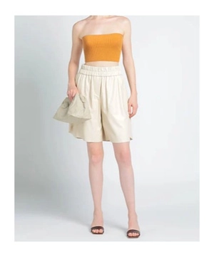 Chloé Knitted Bandeau Top - Orange