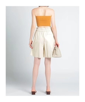 Chloé Knitted Bandeau Top - Orange