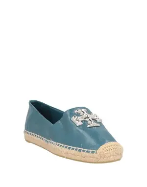 Tory Burch Leather Espadrilles With Appliqués