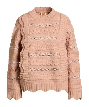 Farm Rio Plain Colour Jumper - Nude