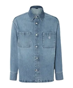 Fendi Light Denim Shirt - Blue