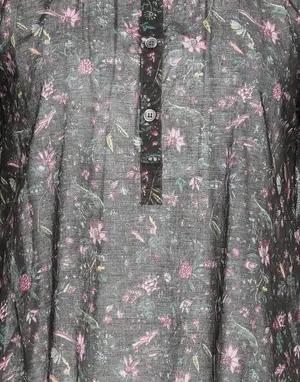 Isabel Marant Étoile Floral Print Button Collar Shirt