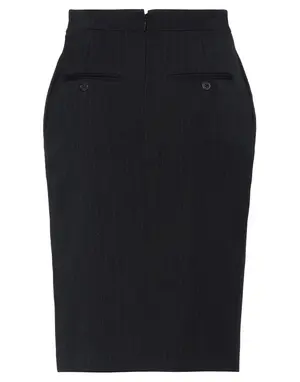 Saint Laurent Pinstriped Pencil Skirt