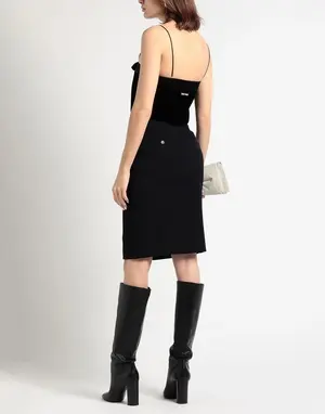 Saint Laurent Pinstriped Pencil Skirt
