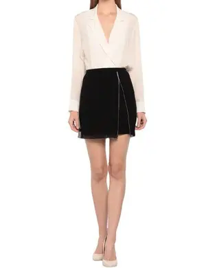 Chloé Crepe Pencil Skirt With Beaded Embellishment
