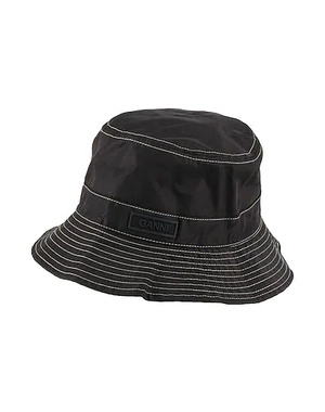 GANNI Two-tone Bucket Hat - Black