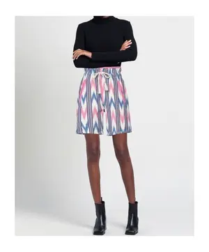 Isabel Marant Étoile Drawstring Waist Printed Shorts