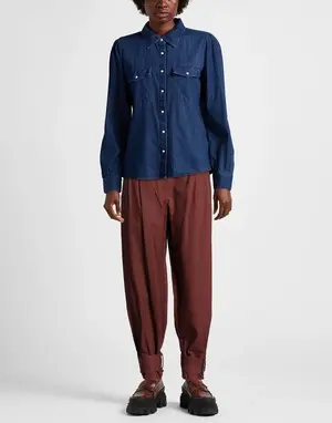 Farm Rio Belted Tapered Pleated Pants