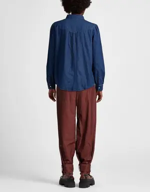 Farm Rio Belted Tapered Pleated Pants