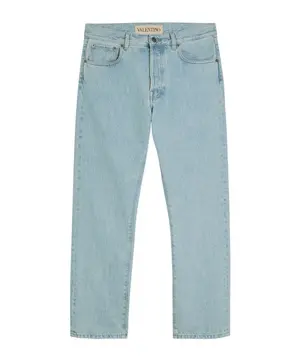 Valentino Garavani Straight-leg Jeans - Blue