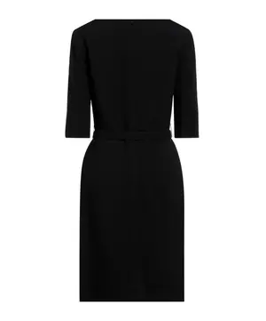 Burberry Minimalist Solid Color Flare Skirt